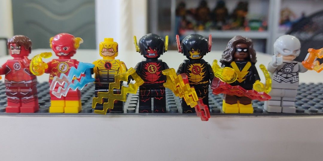 DC The Flash Lego Figure, Hobbies & Toys, Toys & Games on Carousell