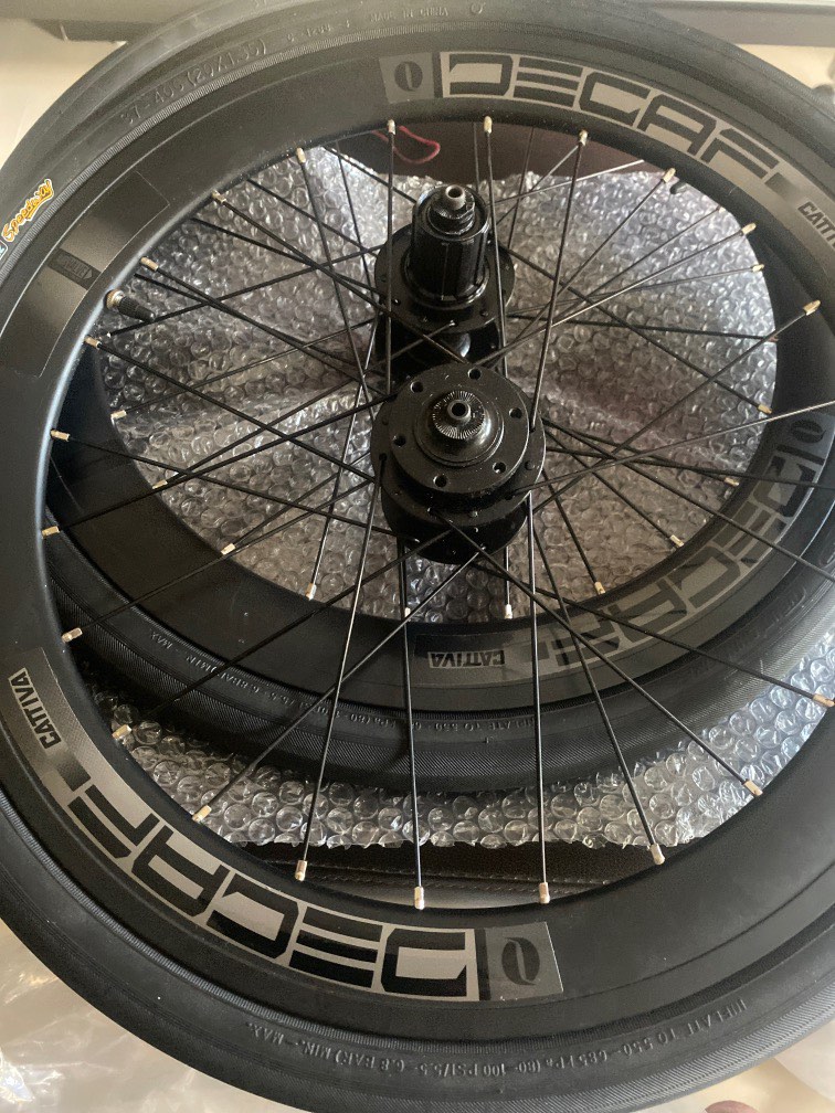Decaf wheel set, Sports Equipment, Bicycles & Parts, Parts ...