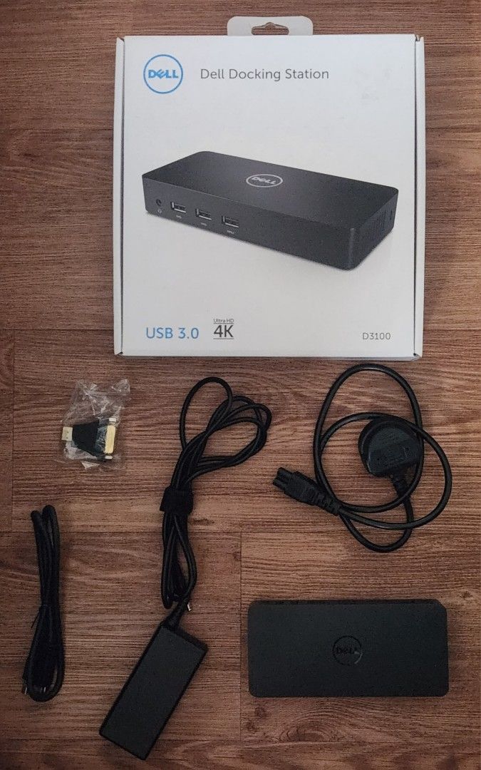 Dell D3100 Docking Station, Computers & Tech, Parts & Accessories, Computer Parts on Carousell
