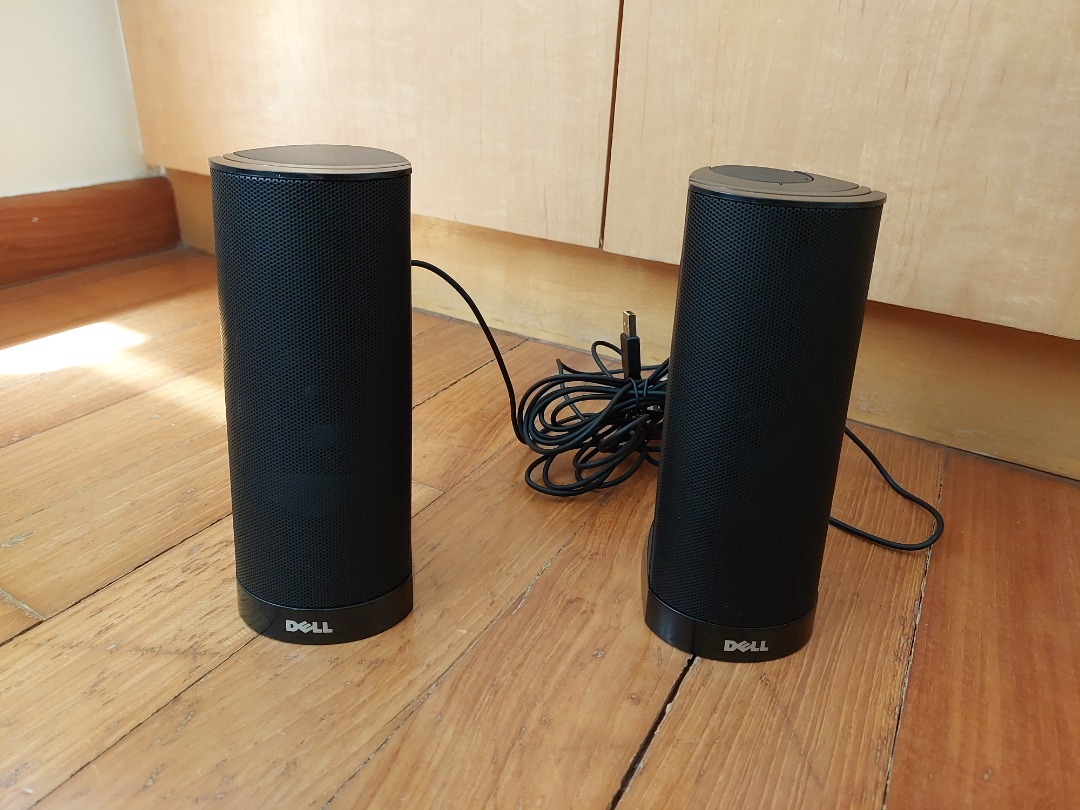 Dell speakers AX210 / 1.2W, Audio, Soundbars, Speakers & Amplifiers on Carousell