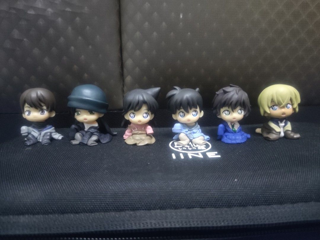 Detective Conan Chibi Gatcha Set, Hobbies & Toys, Toys & Games on Carousell