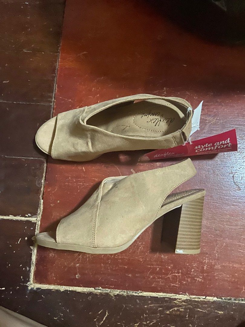 Dexflex Comfort Brown Heels, Women's Fashion, Footwear, Heels on Carousell