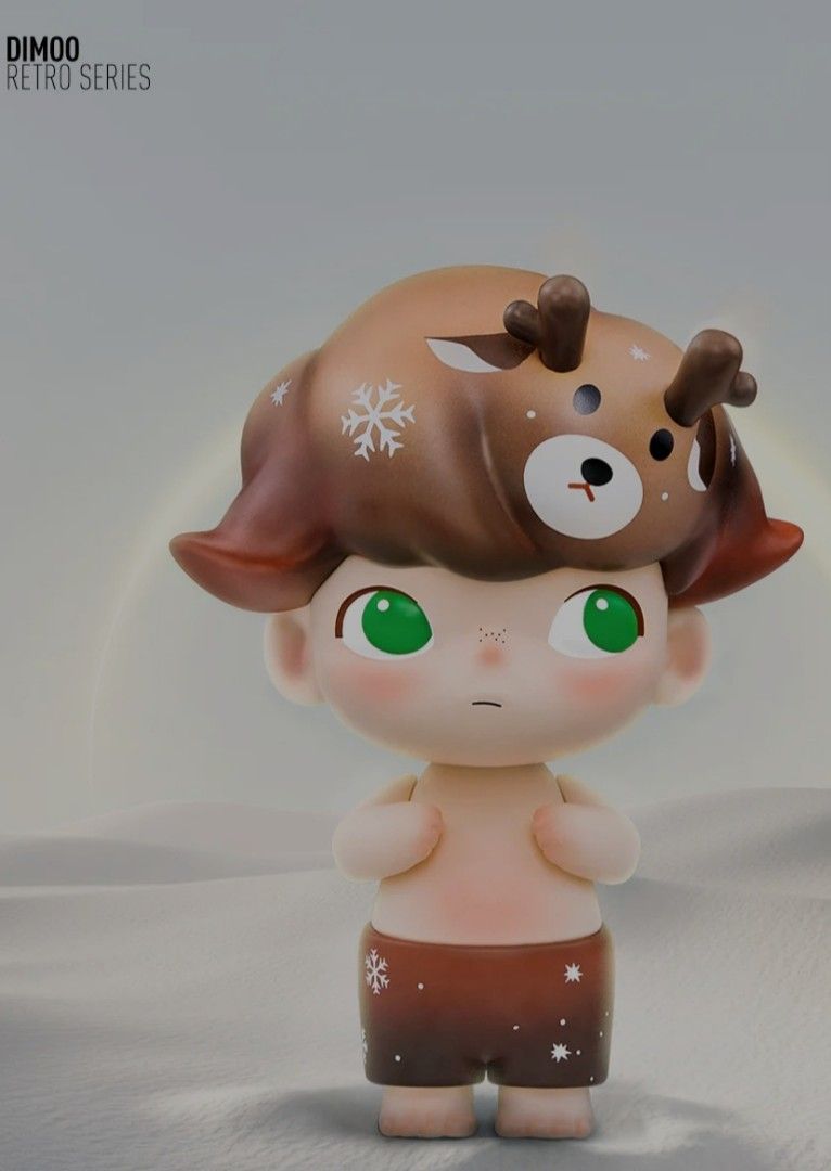 Dimoo retro series -Elk, Hobbies & Toys, Toys & Games on Carousell