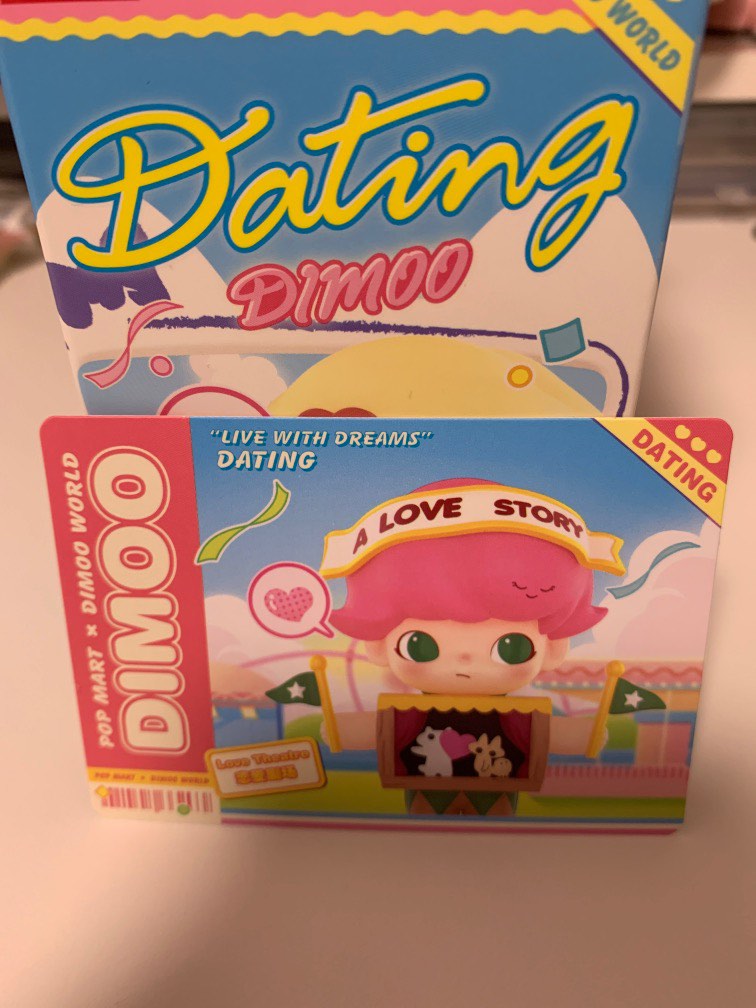 dimoo valentines pop mart love theatre, Hobbies & Toys, Memorabilia ...