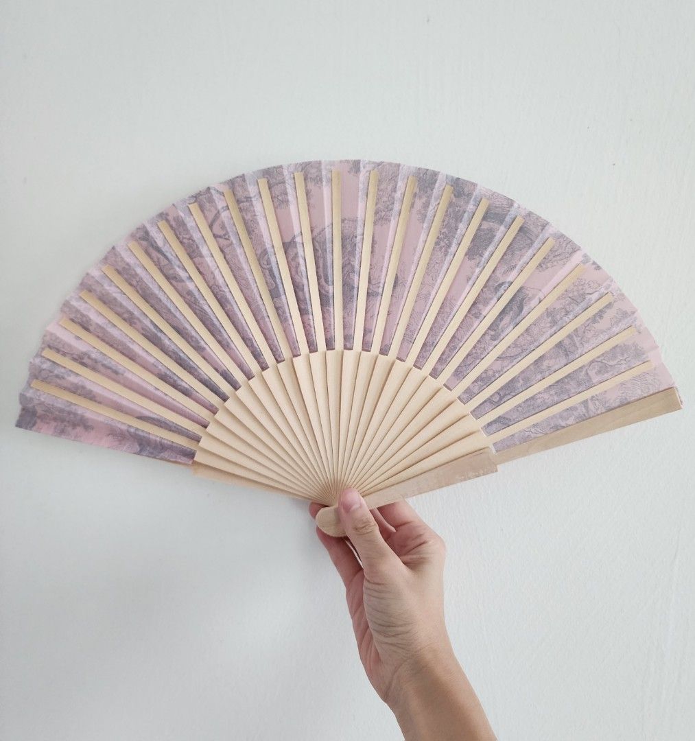 Dior Dioriviera folding fan, Women's Fashion, Watches & Accessories ...