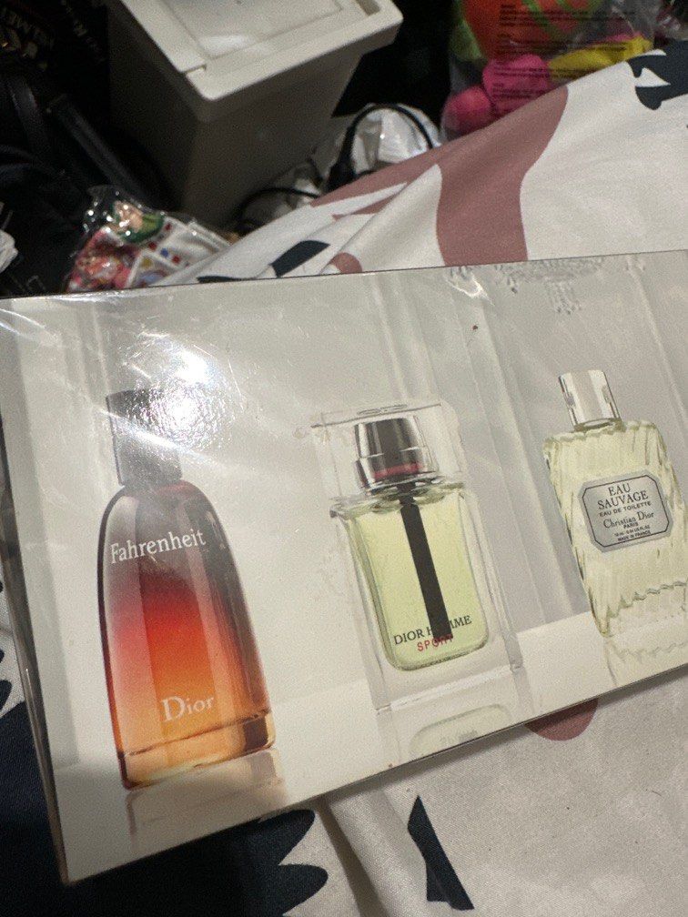 Dior Mini Set Cologne / Perfume, Beauty & Personal Care, Fragrance ...