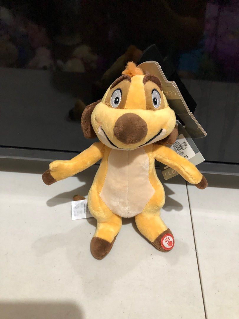 Disney Lion King 8” Timon Blinking Cheeks Plush, Hobbies & Toys, Toys ...