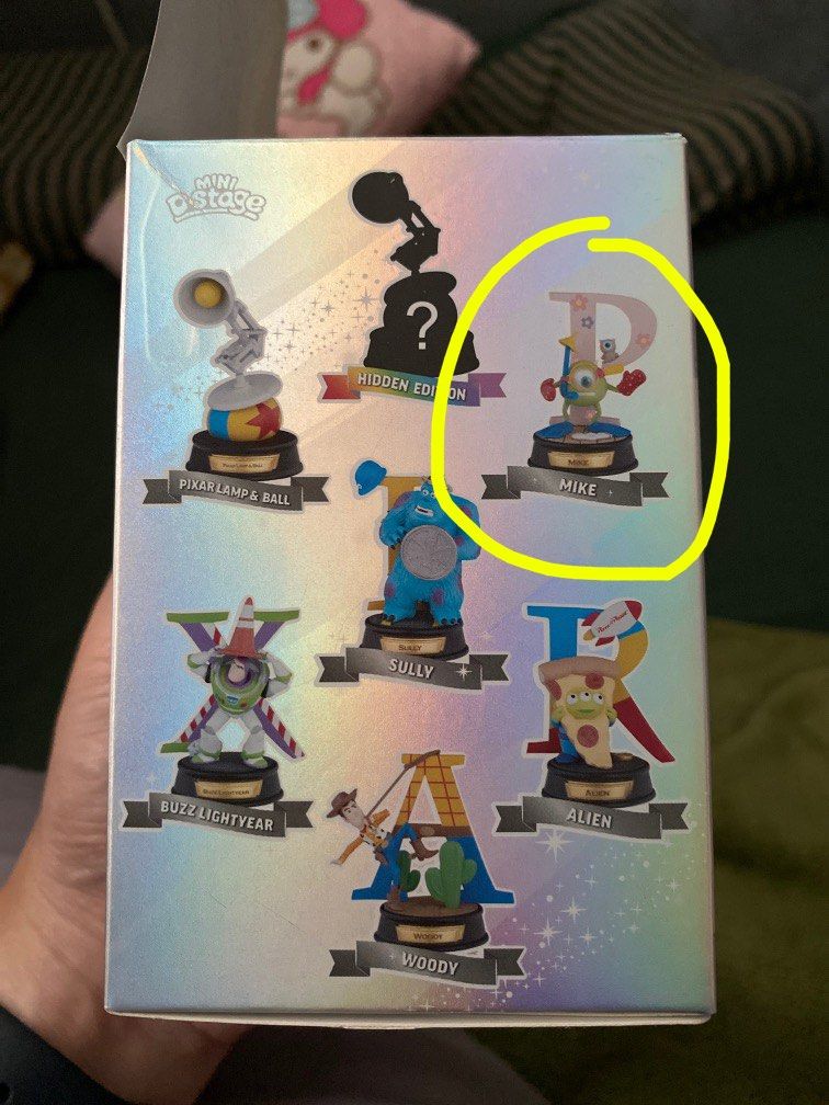 Disney pixar 100 blind box/Mike, Hobbies & Toys, Toys & Games on Carousell