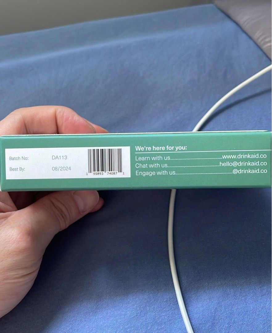 DrinkAid Complete Alcohol Defence Hangover cure, Health & Nutrition ...