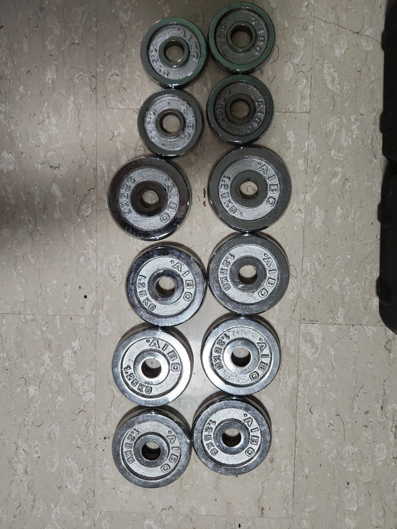 Dumbbell Set, Sports Equipment, Exercise & Fitness, Weights & Dumbbells ...