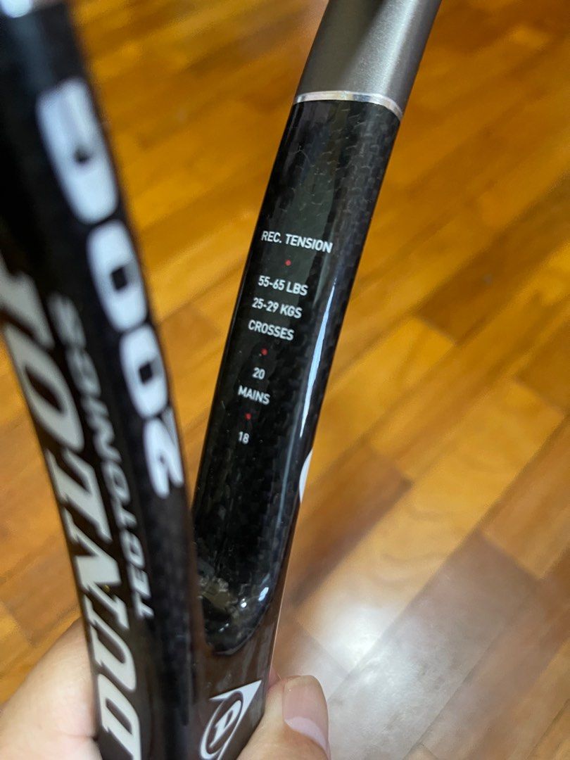 Dunlop 200G Tennis Rackey, Sports Equipment, Sports & Games, Racket & Ball Sports on Carousell