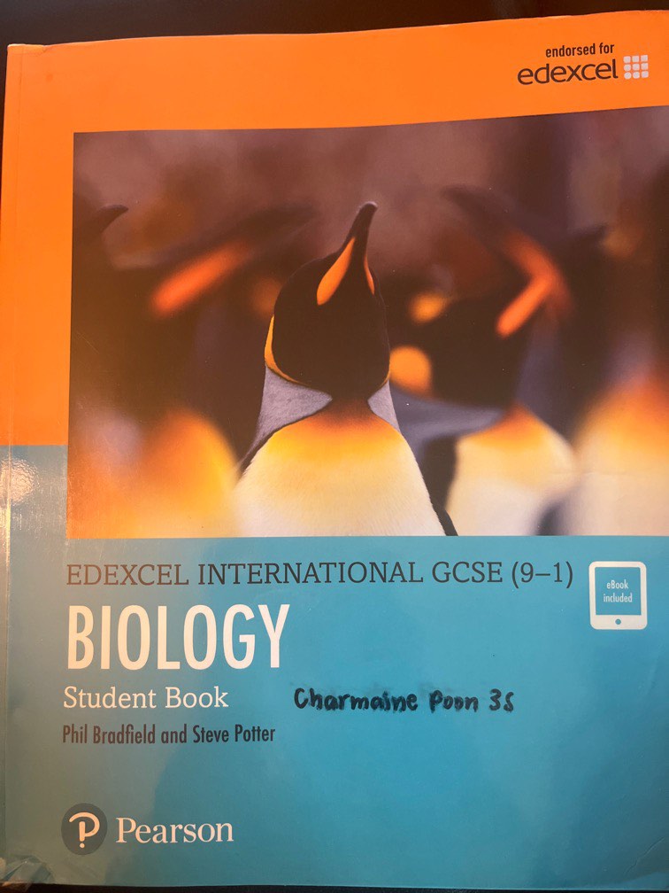 Edexcel IGCSE (9-1) Biology Student Book, 興趣及遊戲, 書本 & 文具, 教科書 - Carousell Edexcel IGCSE (9-1) Biology Student Book, 興趣及遊戲, 書本 & 文具, 教科書 - Carousell