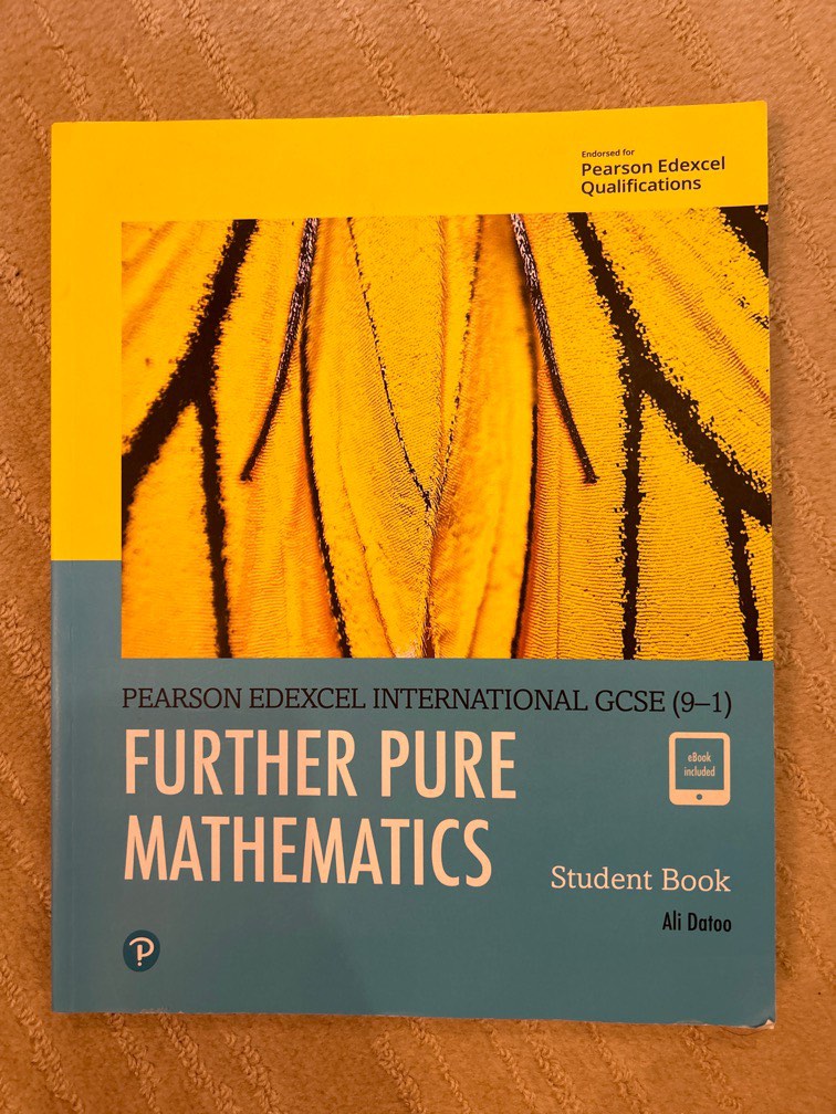 EDEXCEL IGCSE further pure maths student book, 興趣及遊戲, 書本 & 文具, 教科書 - Carousell