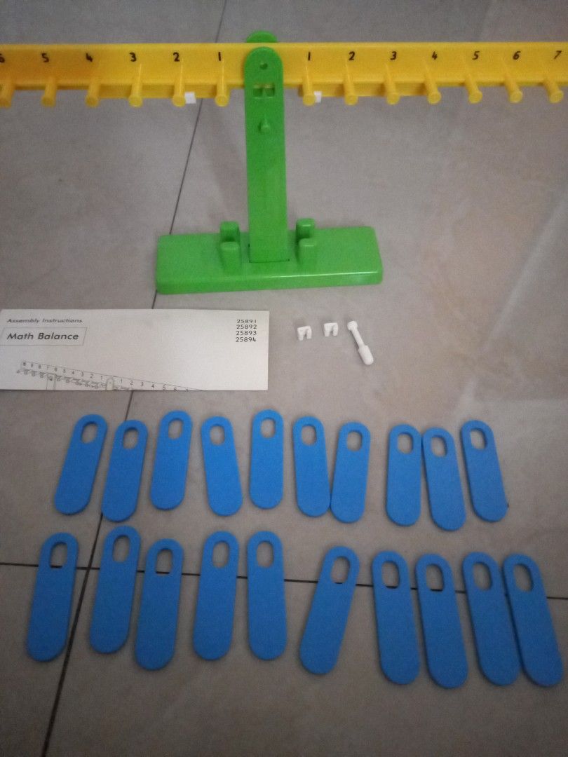 EDX Education Number Balance Complete Set, Hobbies & Toys, Toys & Games ...