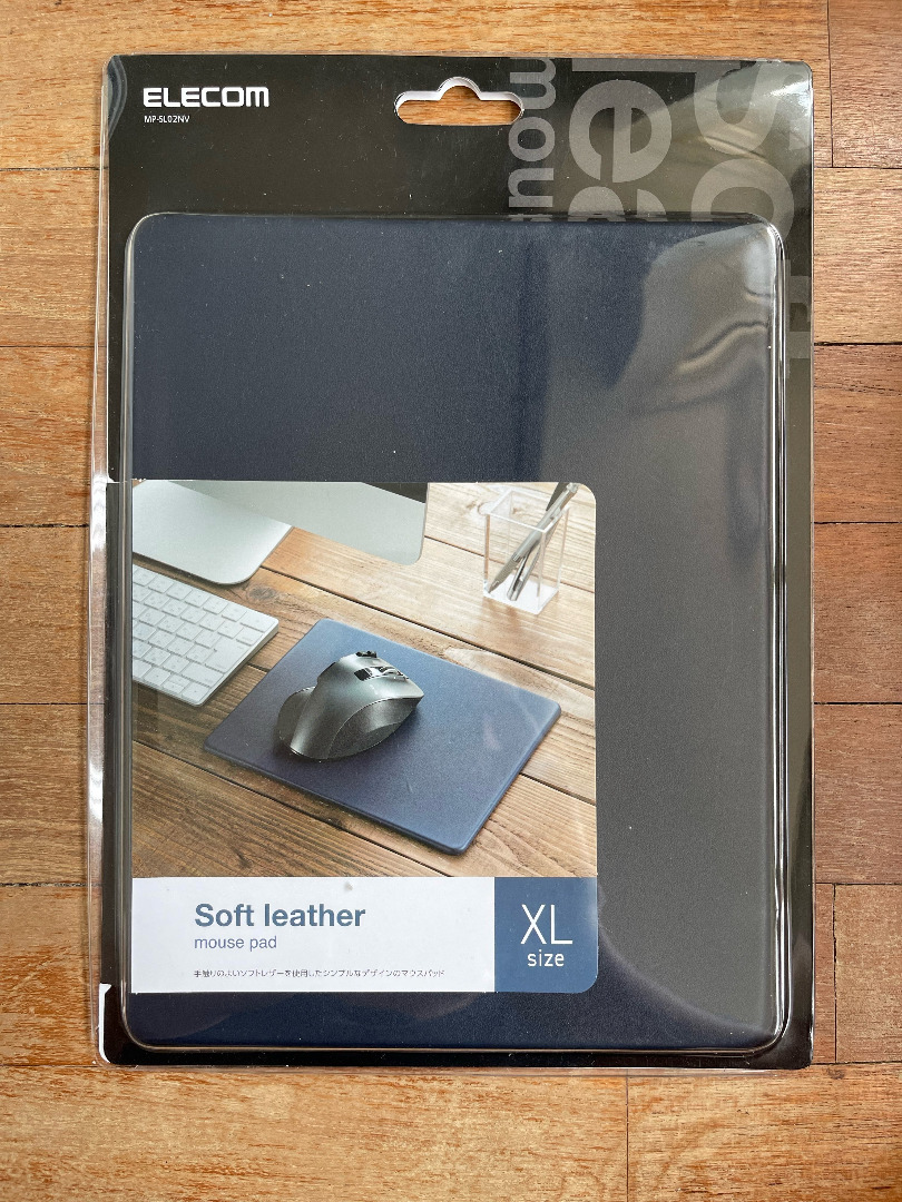 Elecom Soft Leather Mouse Pad MP-SL02 Series, Computers & Tech, Parts & Accessories, Mouse ...