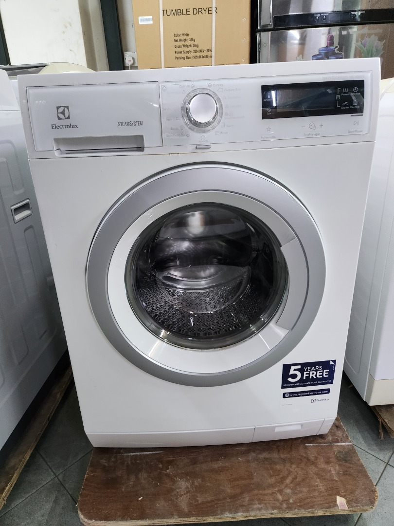 ELECTROLUX Washer 9kg EWF1497HDW, TV & Home Appliances, Washing Machines and Dryers on Carousell