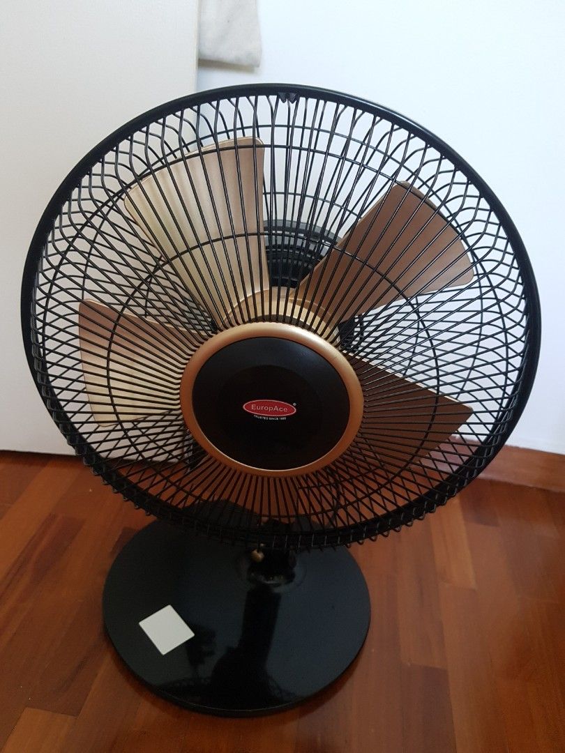 EuropAce EDF 12S : 12 inch Italian Slim Design Desk Fan, Furniture ...