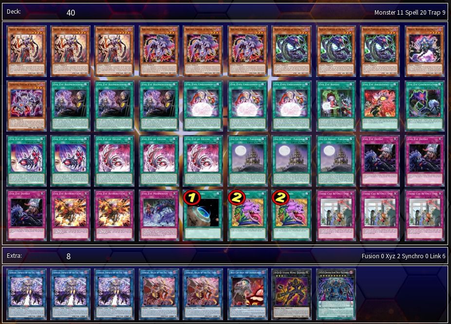 Evil Eye Yugioh TCG Deck (Original), Hobbies & Toys, Toys & Games on ...