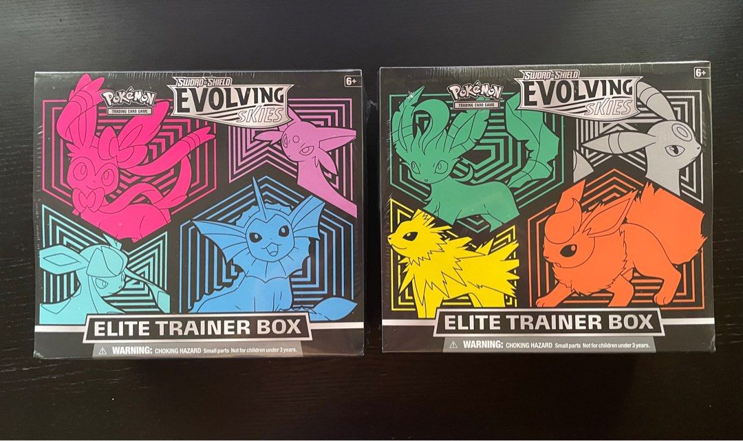Evolving Skies Elite Trainer Box ETB, Hobbies & Toys, Toys & Games on Carousell