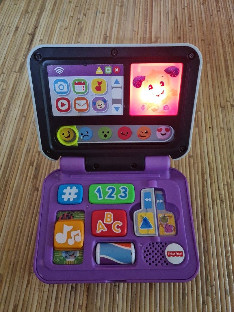 Fisher price laptop baby, Bayi & Anak, Mainan & Baby Walker di Carousell