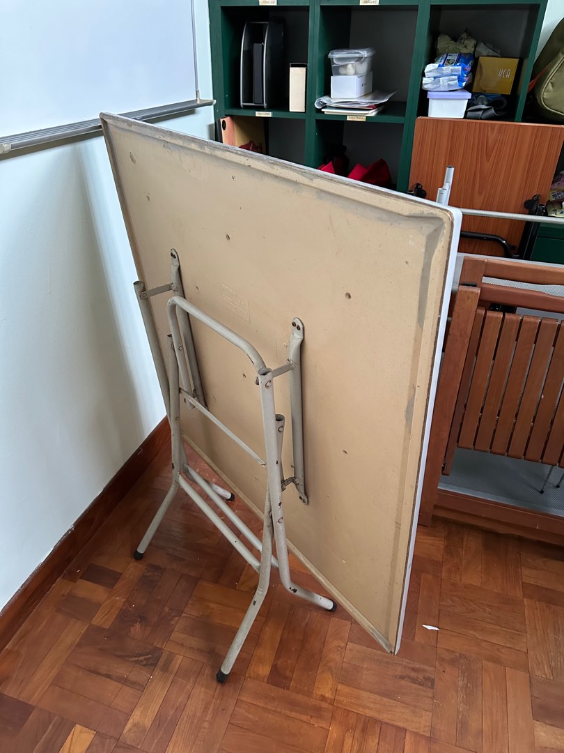 Foldable table 90x90cm, Furniture & Home Living, Furniture, Tables ...