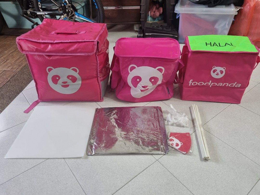 Foodpanda Delivery Bag, Motorcycles, Motorcycle Accessories on Carousell