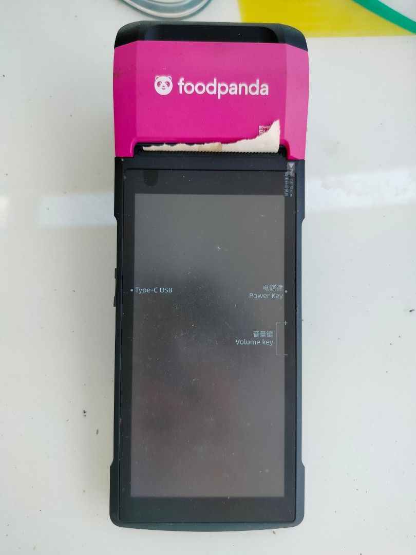 FoodPanda order device machine / Sunmi V2S, Computers & Tech, Office ...