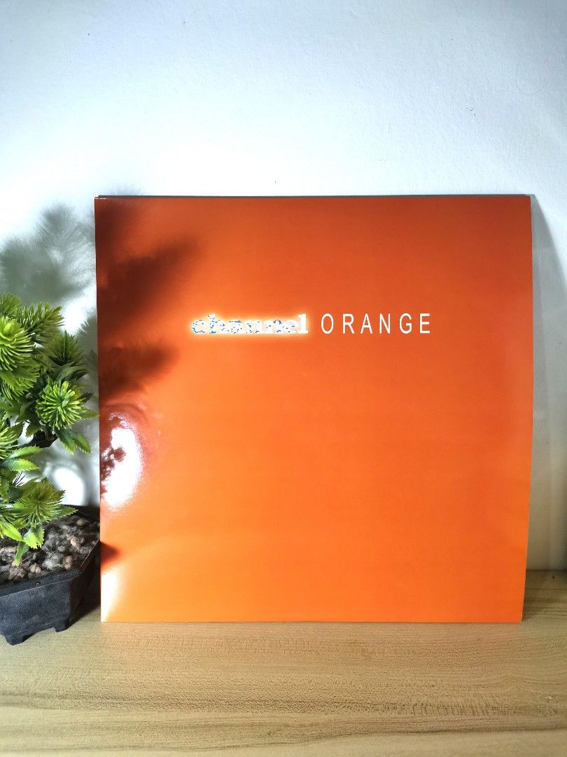 FRANK OCEAN- CHANNEL ORANGE BOOTLEG/UNOFFICIAL PRESSING TRANSLUCENT ...
