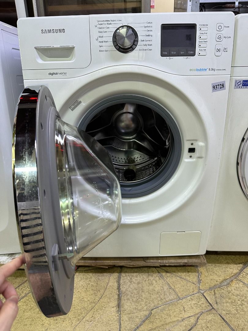 Free Delivery! Samsung 8kg Front Load Washer WF806U4SAWQ (93728), TV ...
