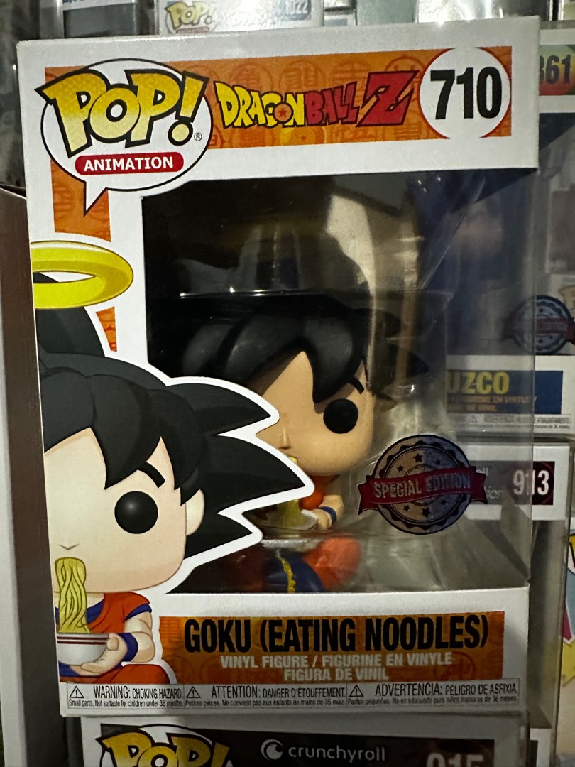 Funko PoP! Goku [Eating Noodles] (Special Edition) on Carousell