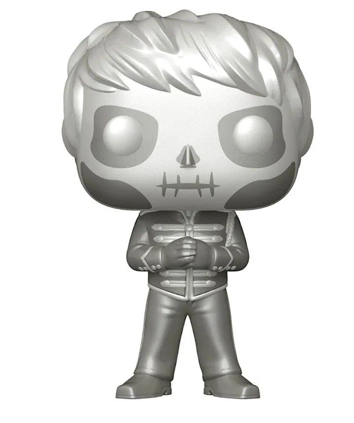 Funko Pop! My Chemical Romance - Skeleton Gerard Way Platinum Metallic ...