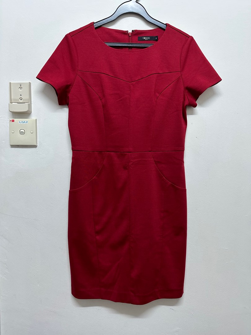 G2000 Red Dress, Women's Fashion, Dresses & Sets, Dresses on Carousell