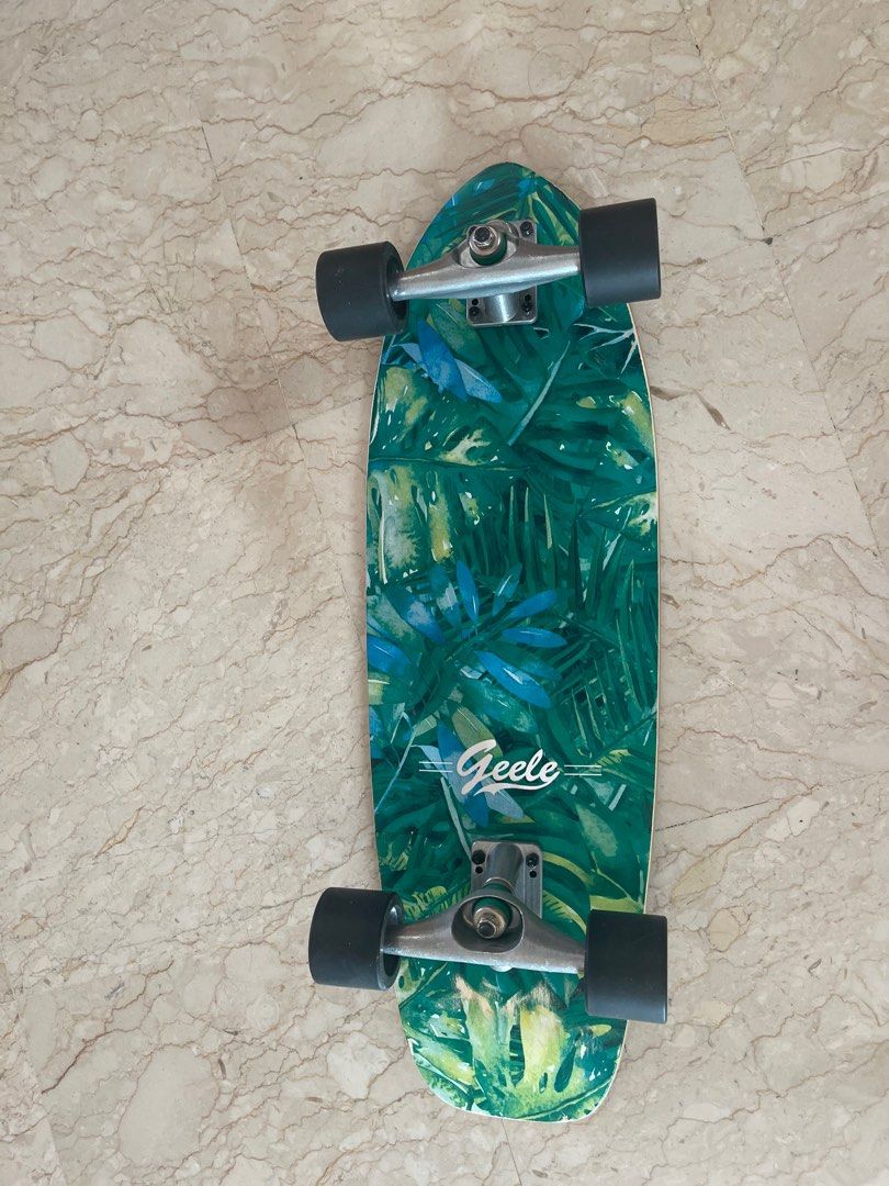 Geele surfskate, Sports Equipment, Sports & Games, Skates, Rollerblades ...