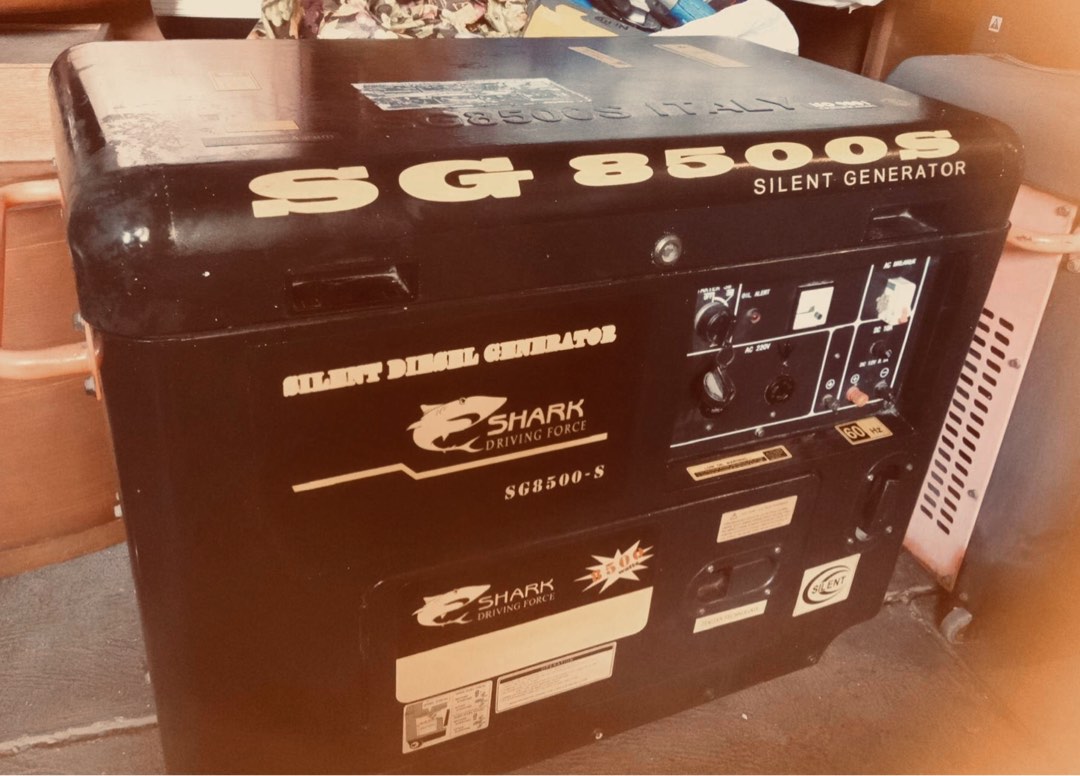 Generator Diesel Silent Type Shark SG 8500-S on Carousell