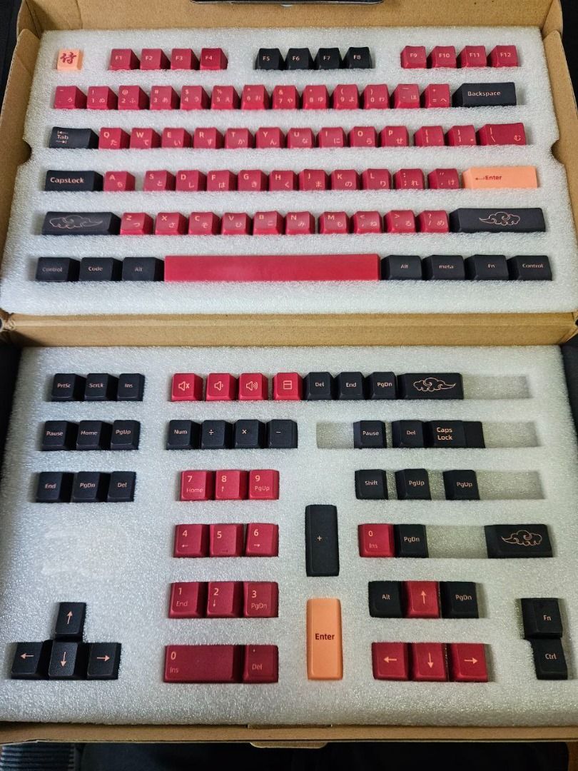 GMK Red Samurai Clone, Computers & Tech, Parts & Accessories, Computer ...