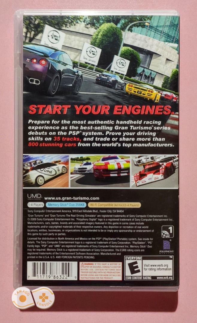 Gran Turismo - [PSP Game] [NTSC / ENGLISH Language] [CIB / Complete in ...