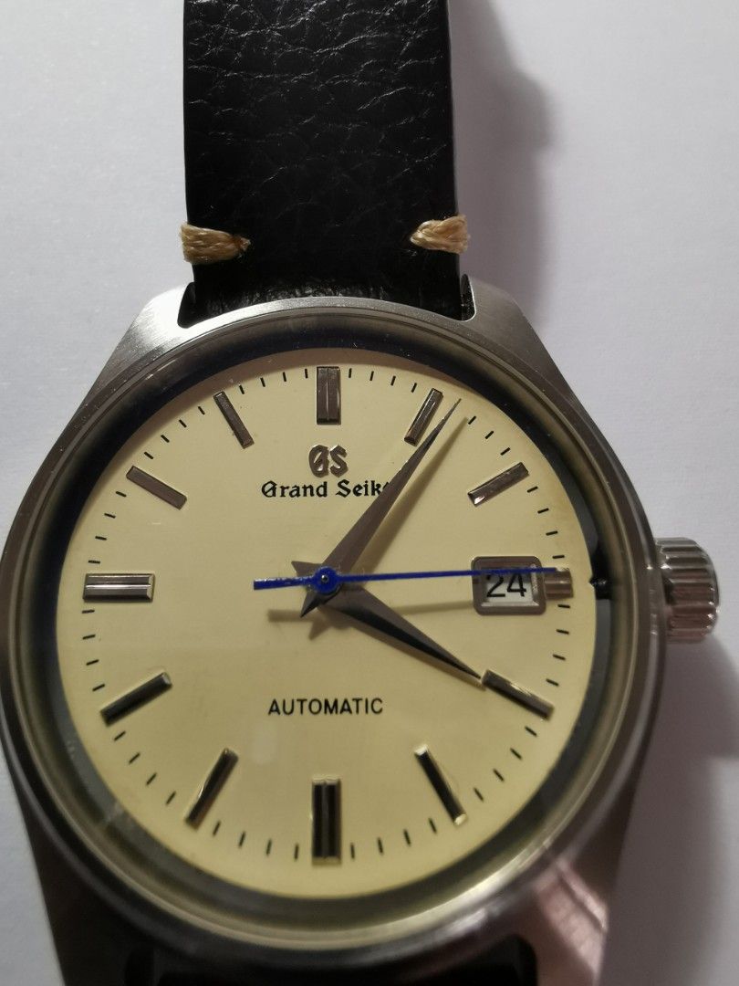 Grand Seiko Mod Cream Dial 39mm using Seiko NH35 automatic movement ...