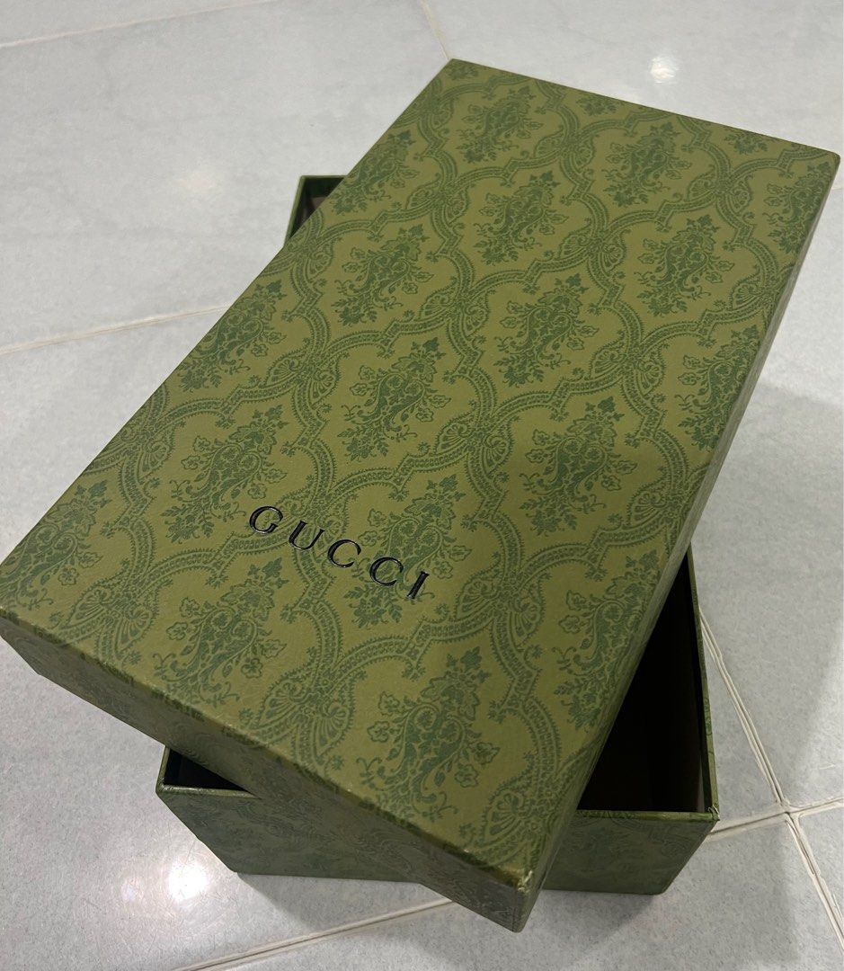 Gucci Shoe Box from MBS, Luxury, Apparel on Carousell