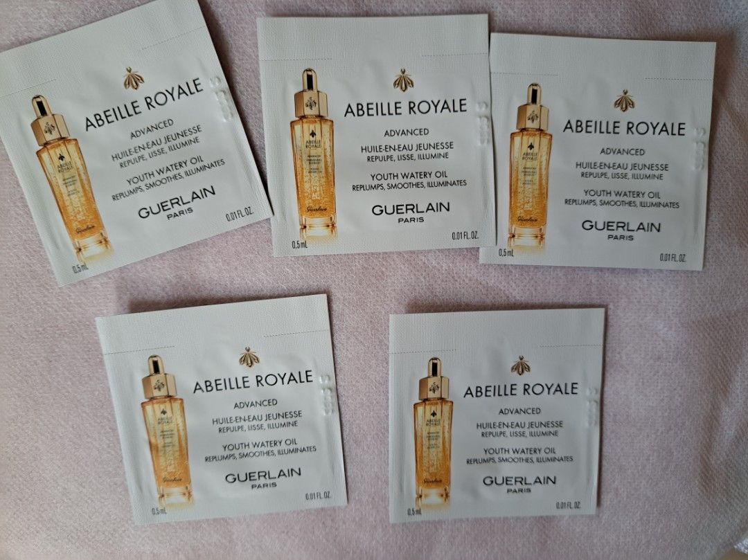 Guerlain Sample 全套5包, 美容＆化妝品, 健康及美容 - 皮膚護理, 面部 - 面部護理 - Carousell