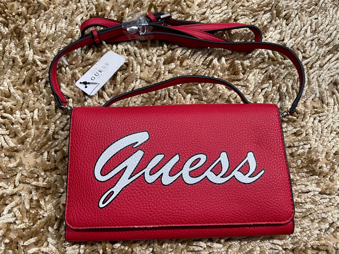 Guess Bag, Women's Fashion, Bags & Wallets, Cross-body Bags on Carousell