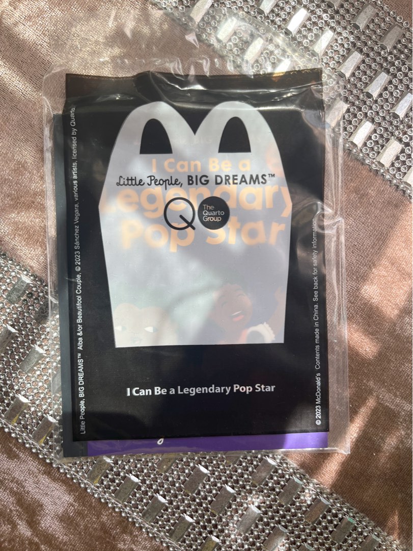 Happy Meal Book - I Can Be A Legendary Pop Star, Babies & Kids, Infant ...