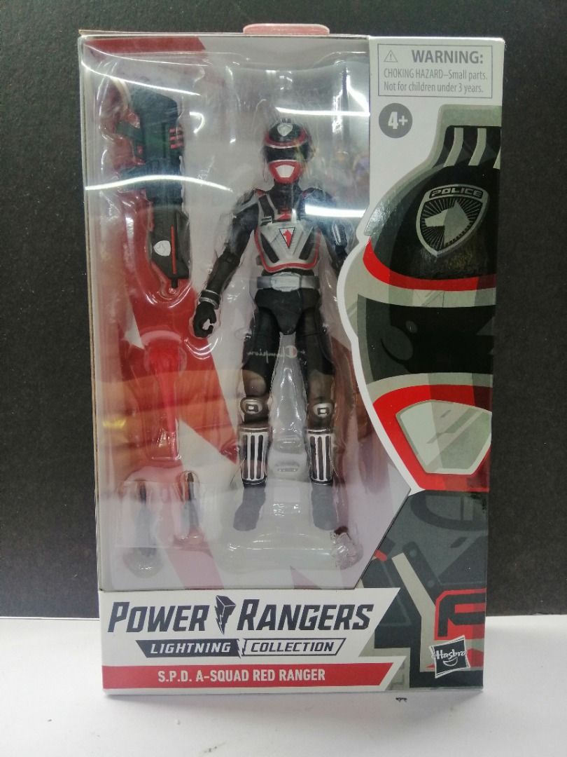 Hasbro Power Rangers Lightning Collection S.P.D. A-Squad (Set of 4 ...