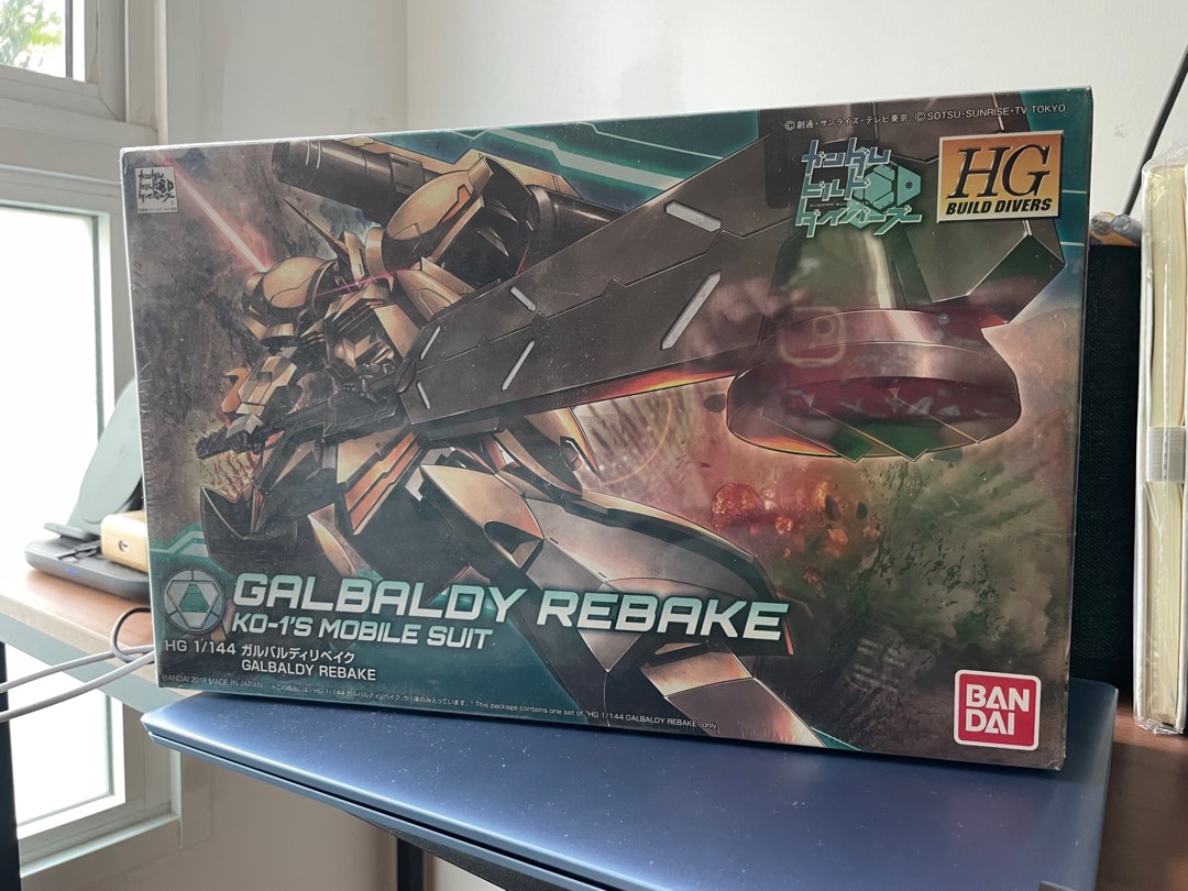 HGBD 1/144 Galbaldy Rebake Gundam, Hobbies & Toys, Toys & Games on ...