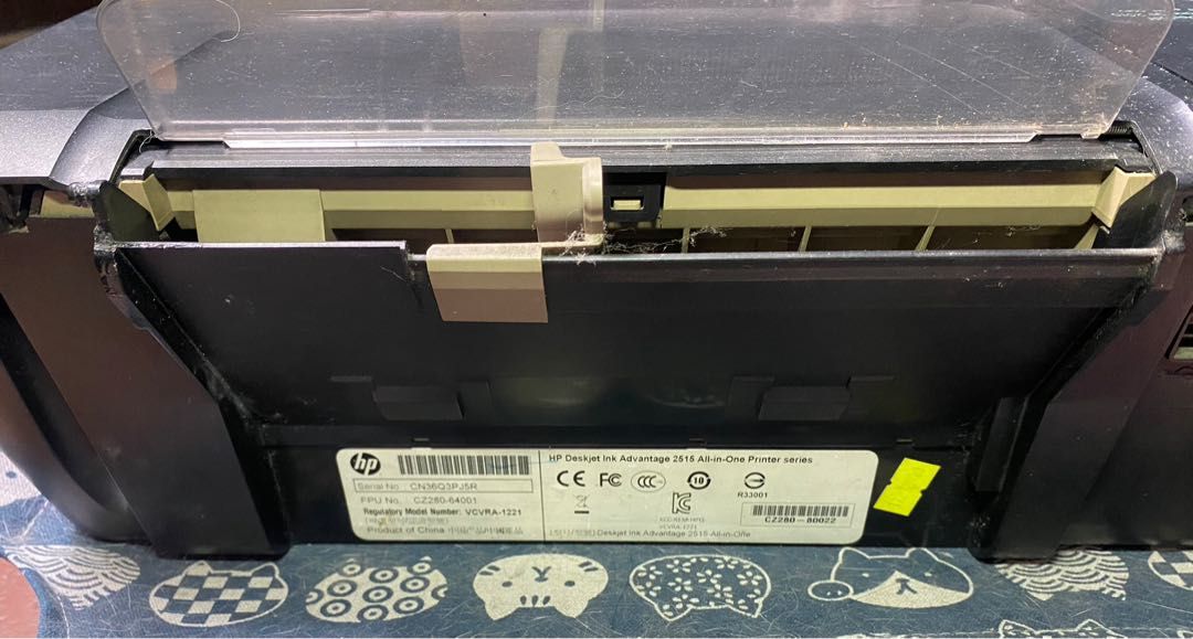 HP Deskjet Ink Advantage 2515 All-in-One Printer Series, Computers & Tech, Printers, Scanners ...