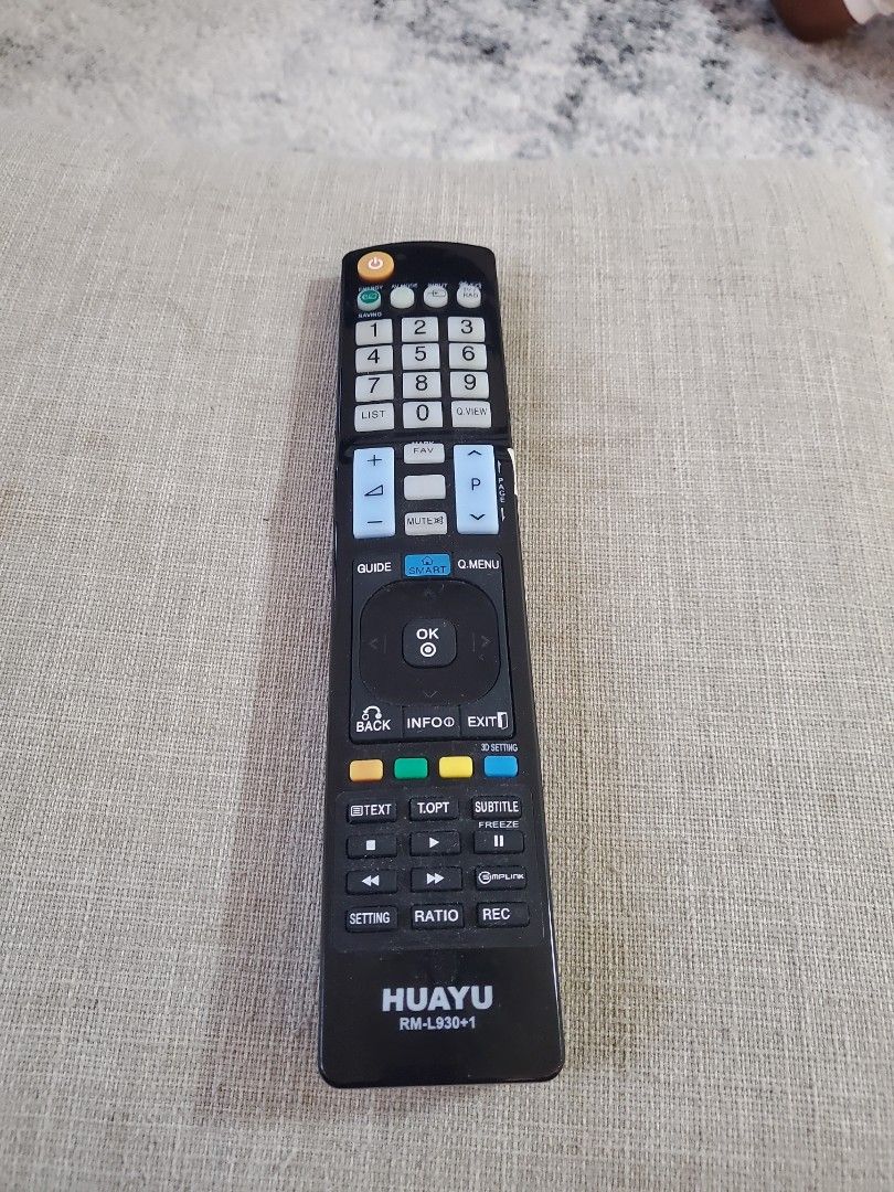 Huayu universal television remote control for LG tv, TV & Home ...