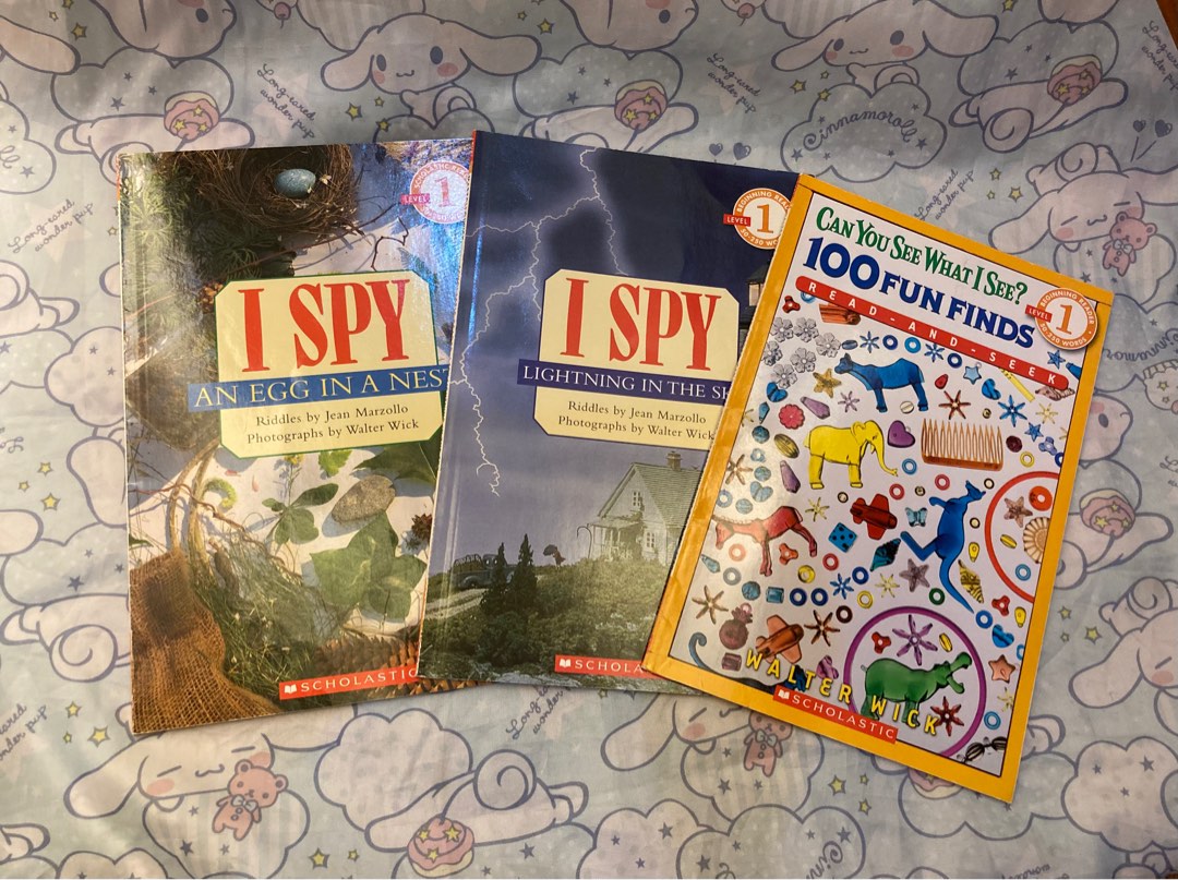 I Spy Book Set, Hobbies & Toys, Books & Magazines, Children's Books on ...