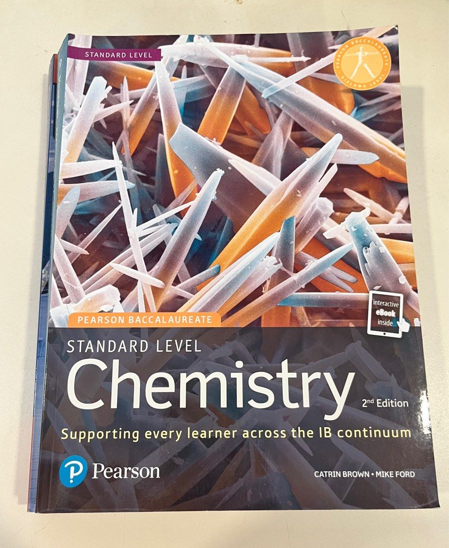 IB textbooks for chemistry, business management and theory of knowledge ...