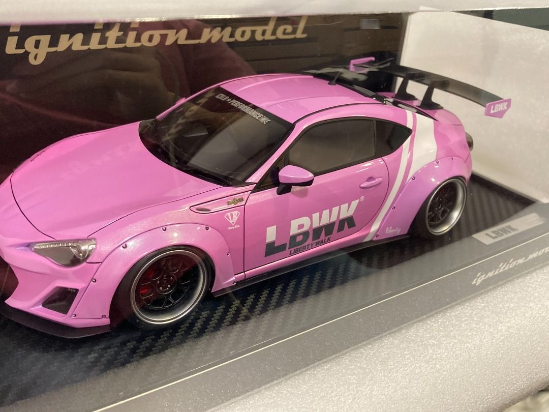 Ignition Model 1/18 IG2671 LB nation Toyota 86 WORKS ver.1 Pink Metallic, 興趣及遊戲, 玩具 & 遊戲類 ...