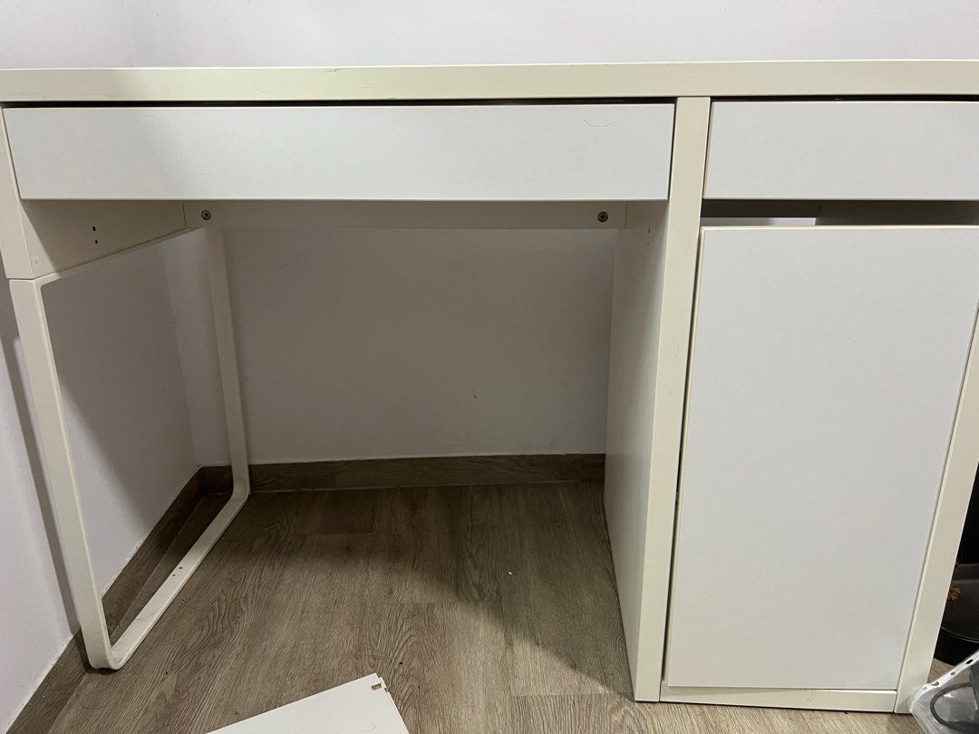 Ikea MICKE Study Table, Furniture & Home Living, Furniture, Tables & Sets on Carousell