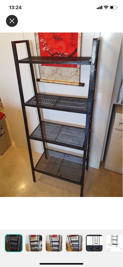 IKEA Shelf LERBERG, Furniture & Home Living, Furniture, Shelves ...